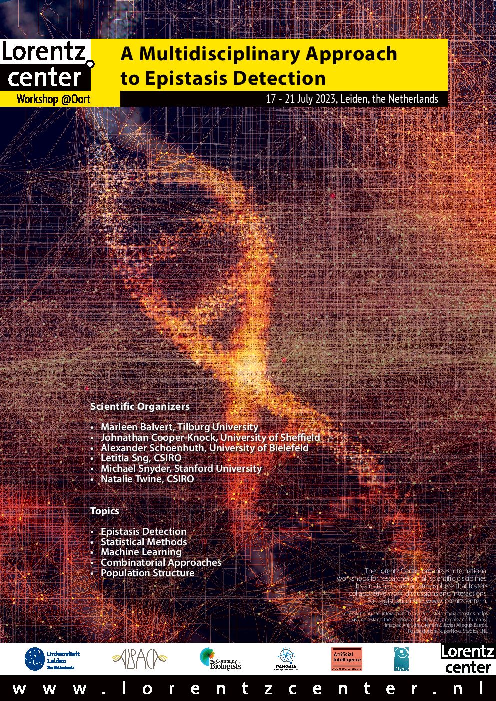 Lorentz Center A Multidisciplinary Approach To Epistasis Detection Alpaca Itn Project